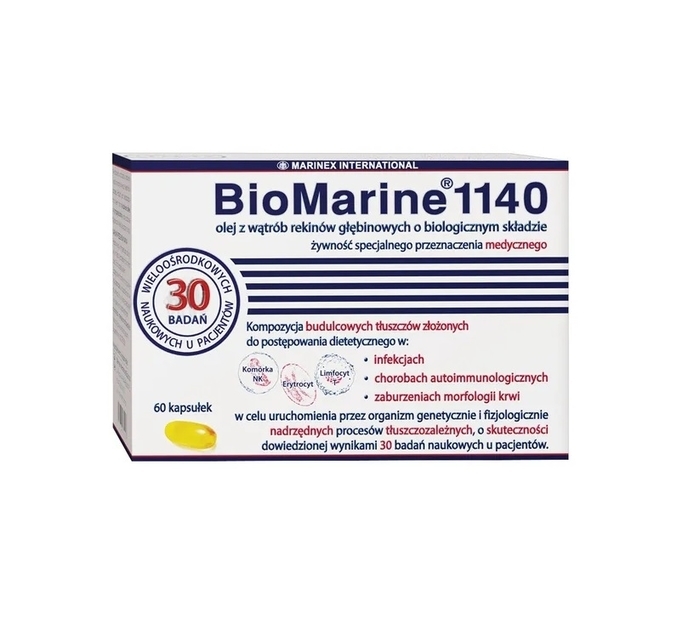 BIOMARINE 1140 60 kapsułek w Apteka internetowa | Leki suplementy kosmetyki