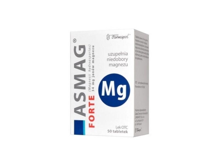 ASMAG FORTE 50 tabletek w Apteka internetowa | Leki suplementy kosmetyki