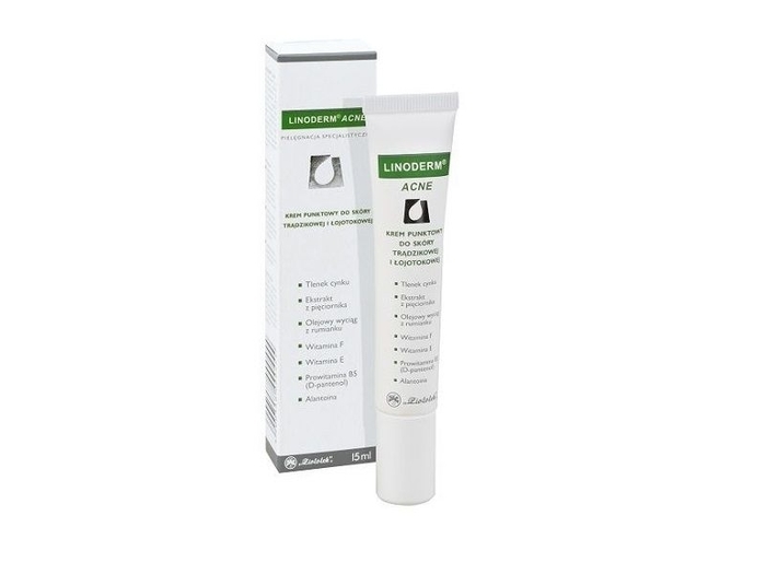 LINODERM ACNE Krem punktowy 15 ml w Apteka internetowa | Leki ...