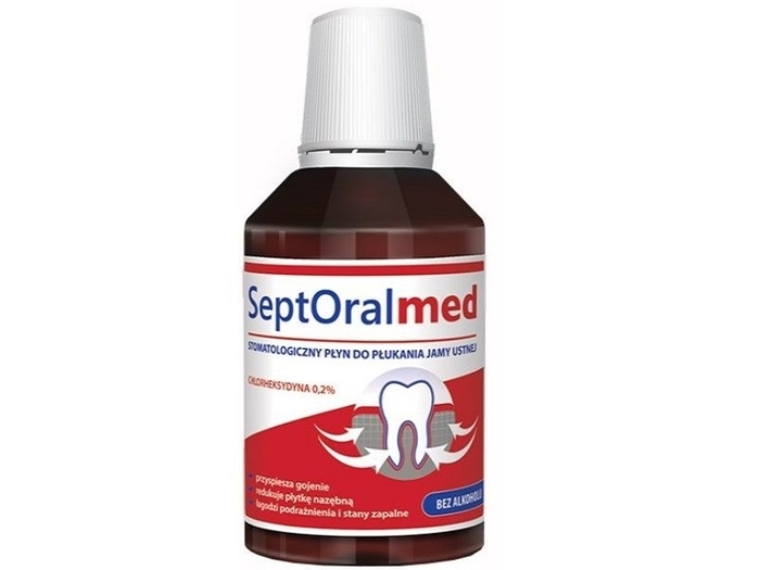 SEPTORAL MED Stomatologiczny płyn do płukania jamy ustnej 300 ml w ...