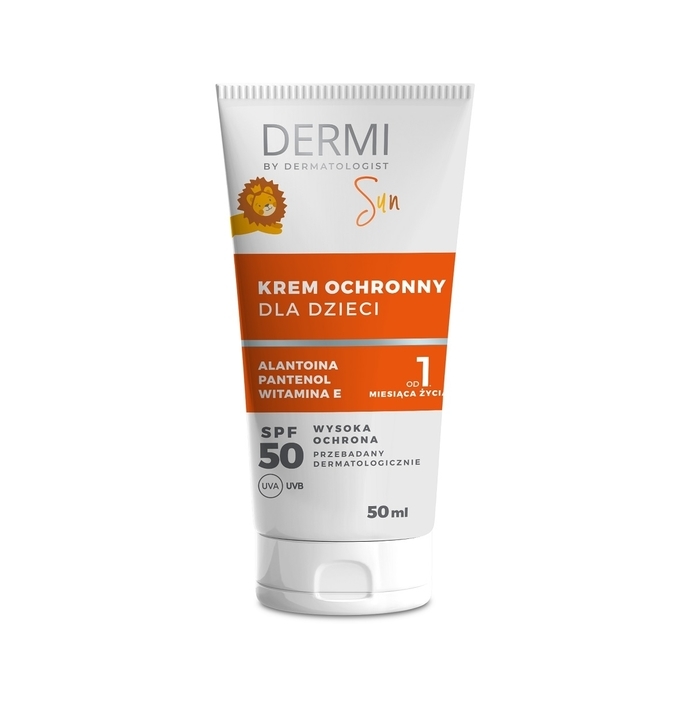 DERMI SUN Krem ochronny SPF 50 dla dzieci 50 ml w Apteka internetowa ...