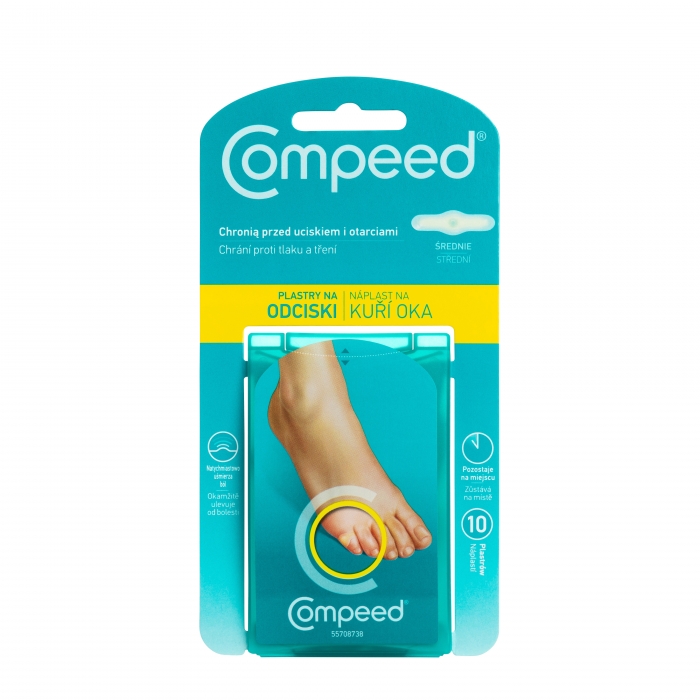 COMPEED plastry na odciski średnie 10 sztuk
